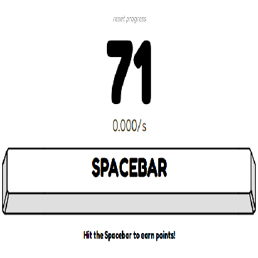 Spacebar Clicker 2
